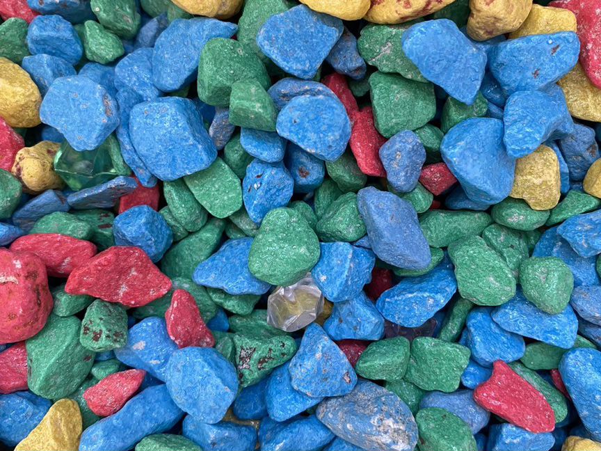 Грунт для аквариума цветной, 1 см, 2,5 кг