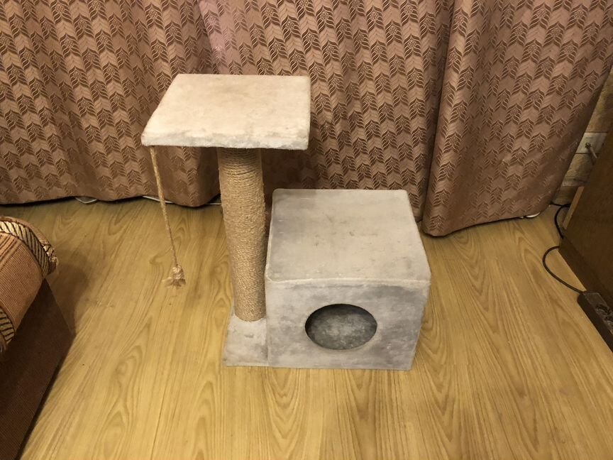 Когтеточка с домиком