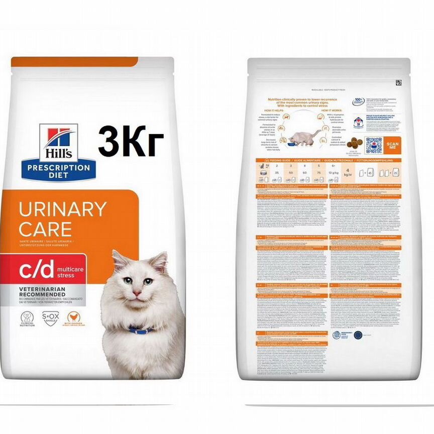 Hill's Prescription Diet c/d Multicare Stress