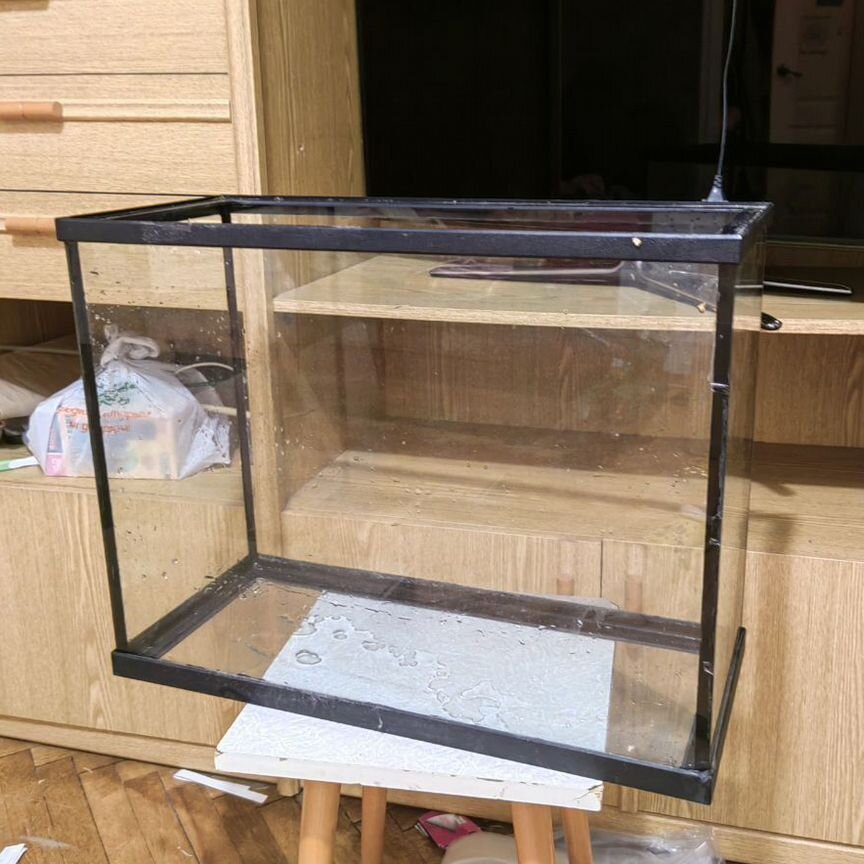 Аквариум 20л, крышка и насосы