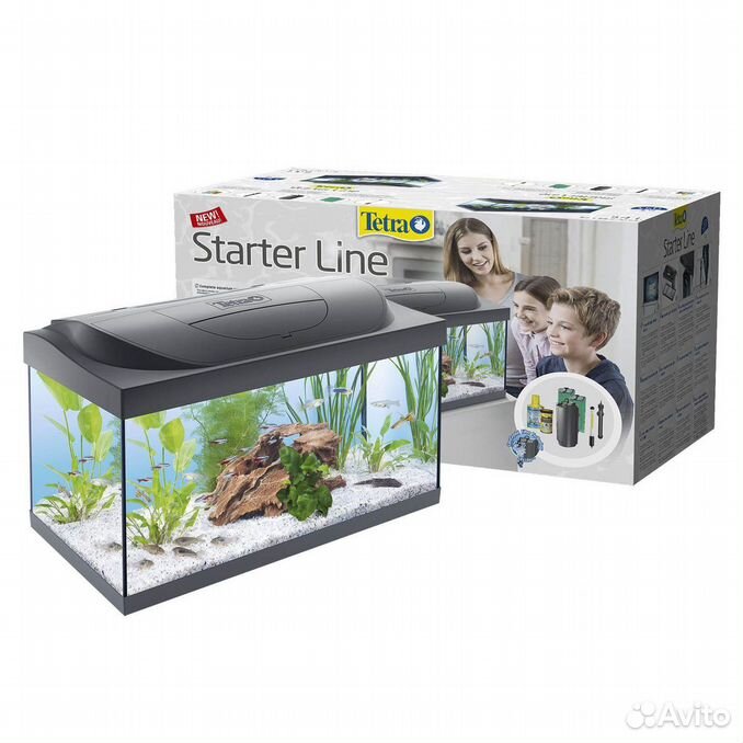 Аквариум tetra с LED освещением 54л