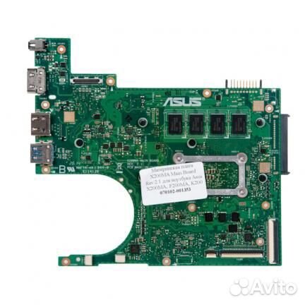 Asus X200MA Main Board Rev:2.1, SR1W4, IT8985E-AXA купить в Екатеринбурге | Электроника | Авито