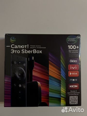 SberBox тв-приставка купить в Санкт-Петербурге | Электроника | Авито