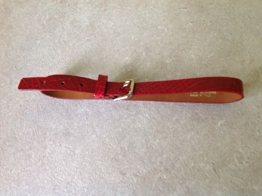 Новый гламурный ошейник, нат.кожа крокодила,Италия