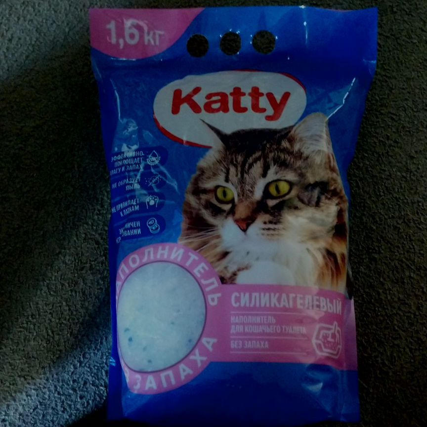 Наполнитель для кошачьего туалета Katty