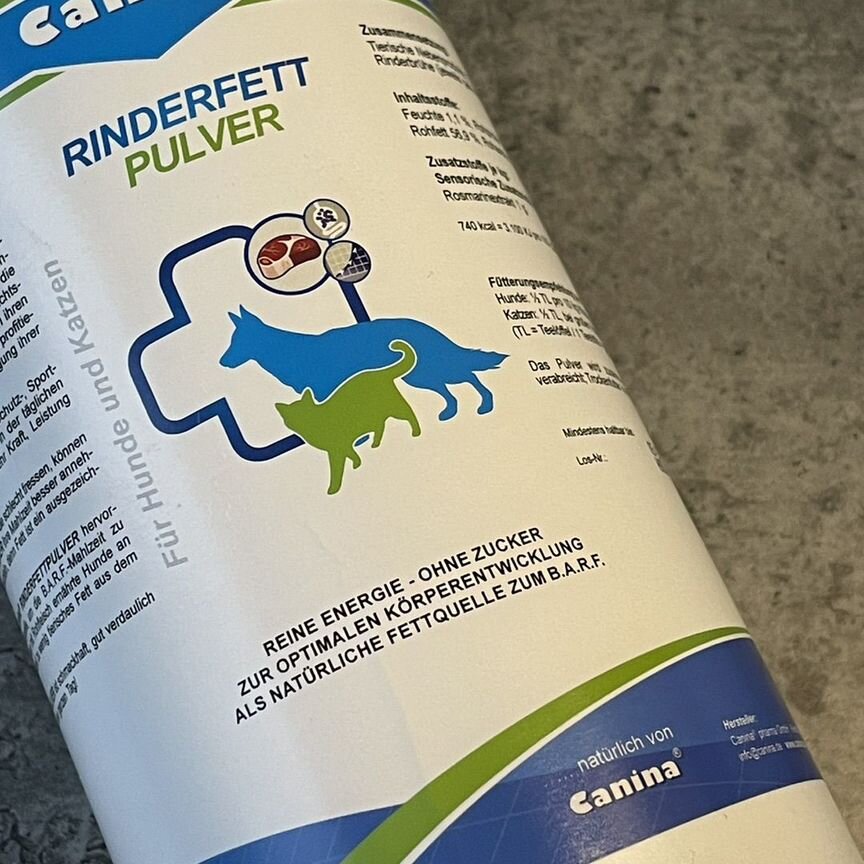 Canina Rinderfett Pulver