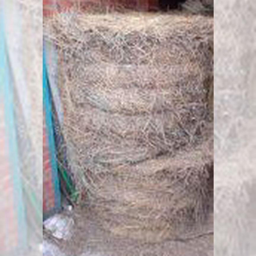 Сено луговое в тюках 120 кг