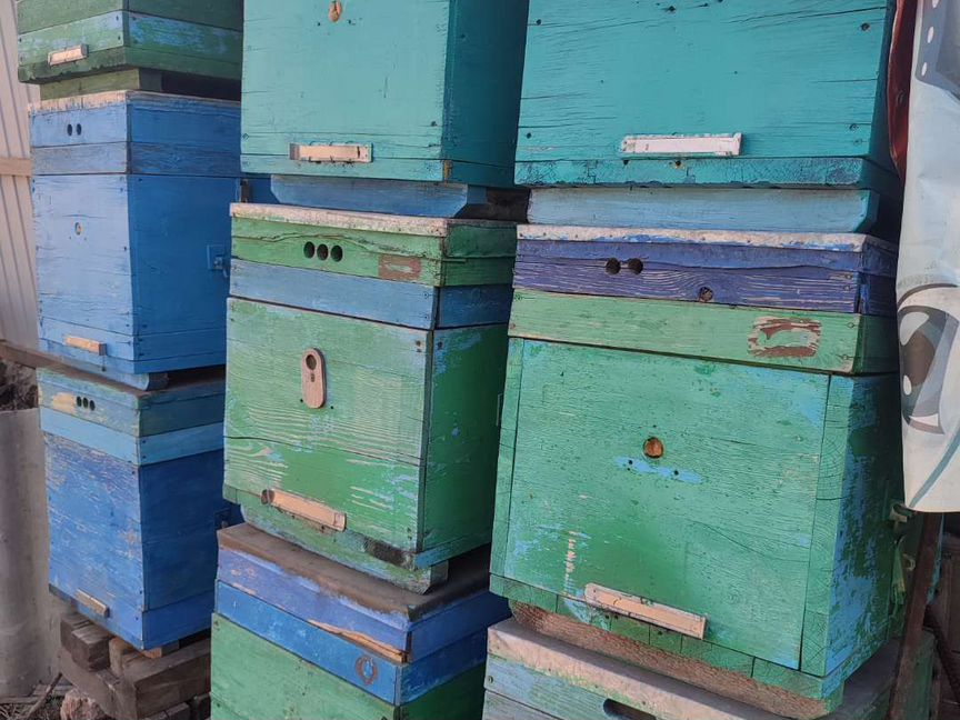 Улей для пчел трехкорпусные