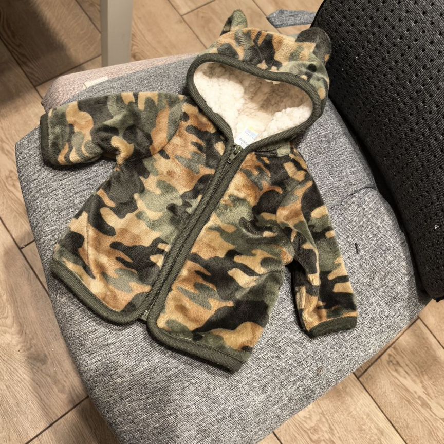 Ветровка плюшевая с мехом для маленьких собак