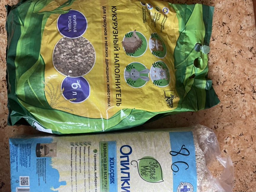 Корм, наполнитель для хомяка