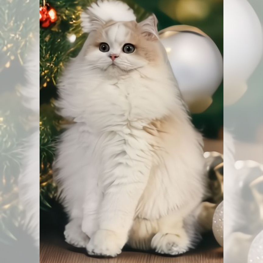 Британский длинношёрстный котёнок