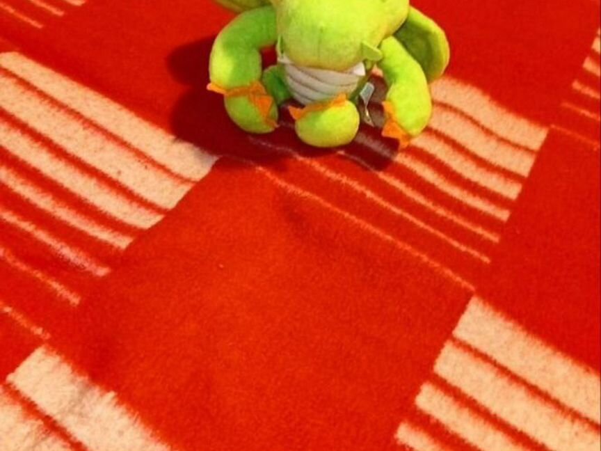 Лежанка для собак кошки одеяло байковое