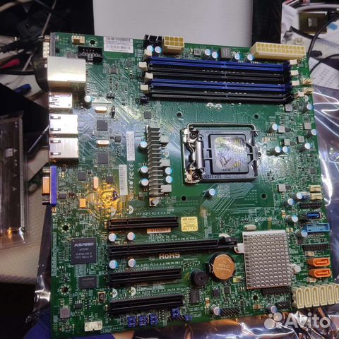 Supermicro X11SSM-F материнские платы серверные купить в Москве ...