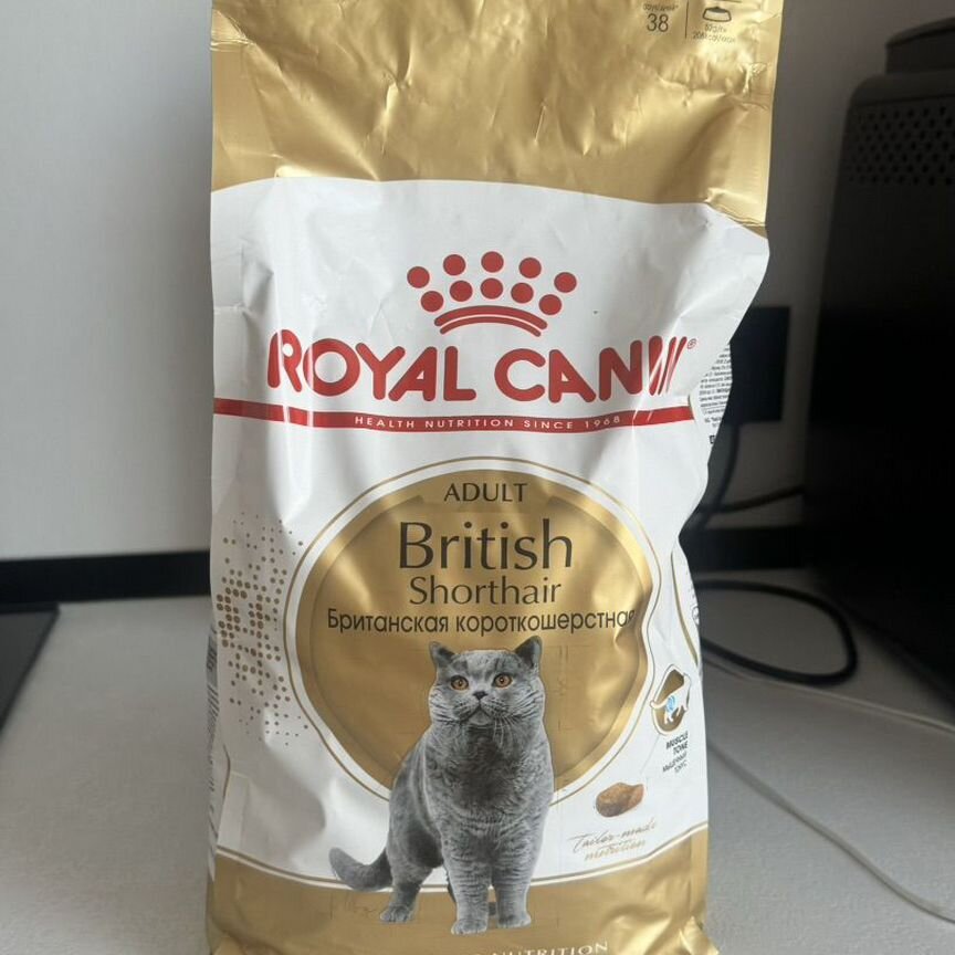 Корм для кошек royal canin british shorthair