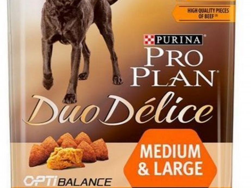 Корм Pro Plan (Purina) говядина, лосось, миска