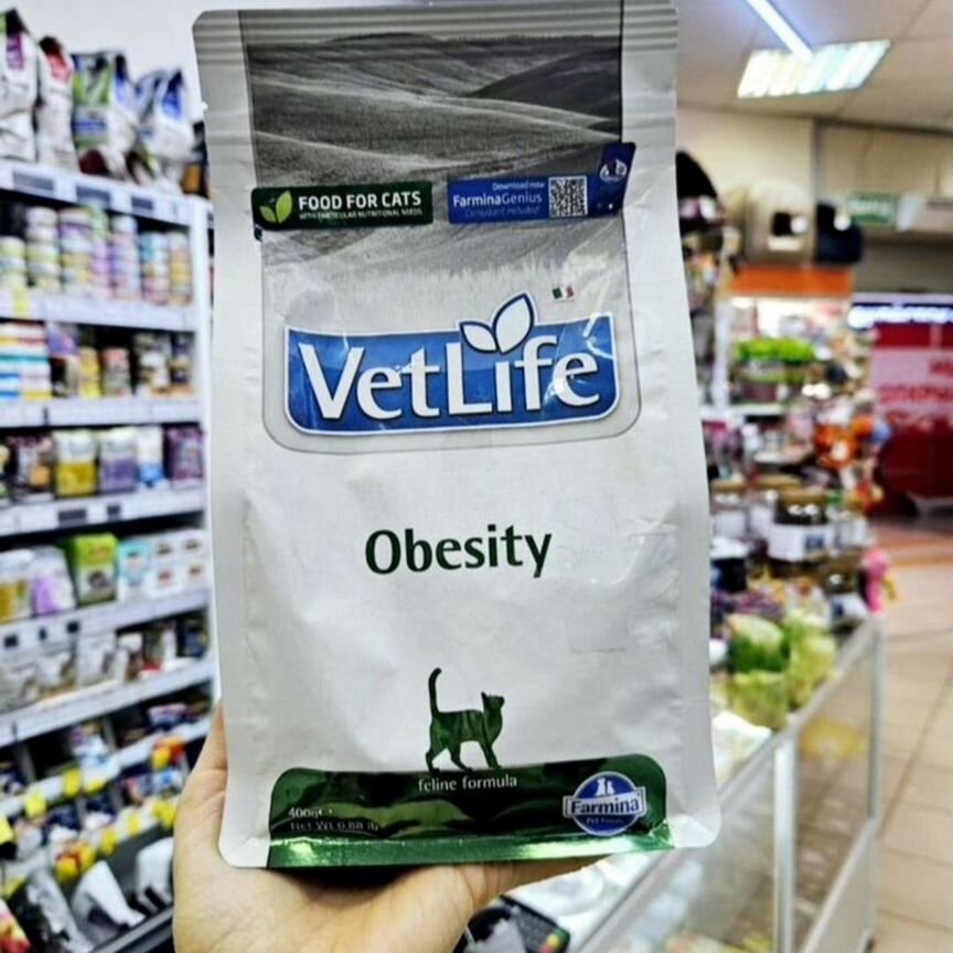 Корм для кошек Фармина Farmina Obesity 400 гр