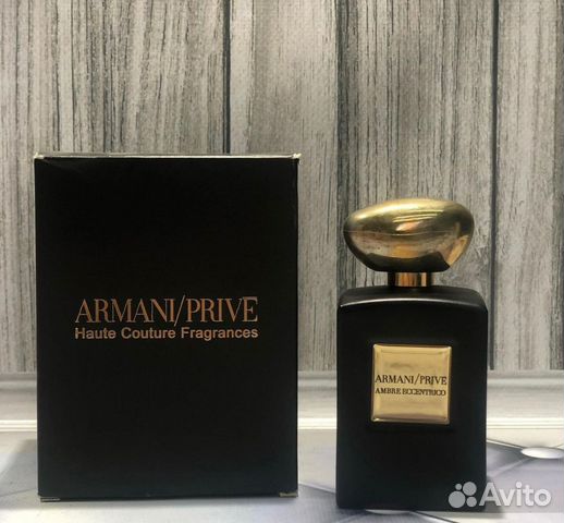 Armani Prive Ambre Eccentrico купить в Москве | Личные вещи | Авито