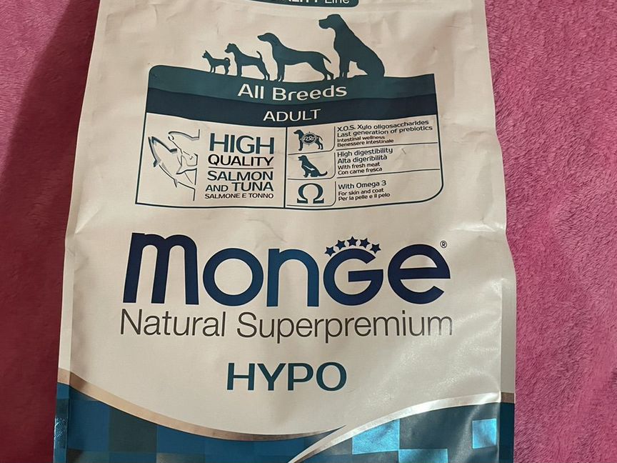 Корм для собак Monge Dog Speciality Hypoallergenic