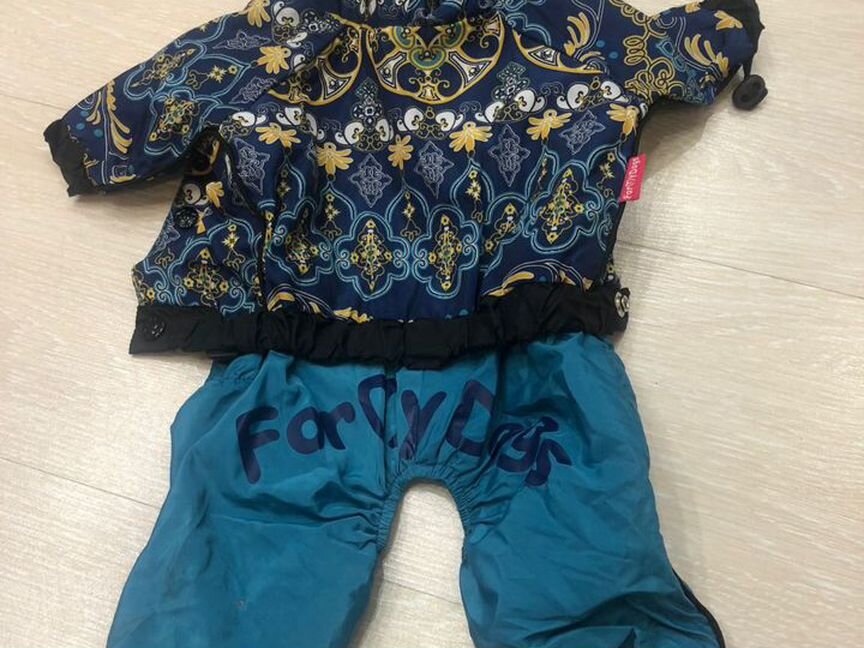 Комбинезон дождевик для собаки