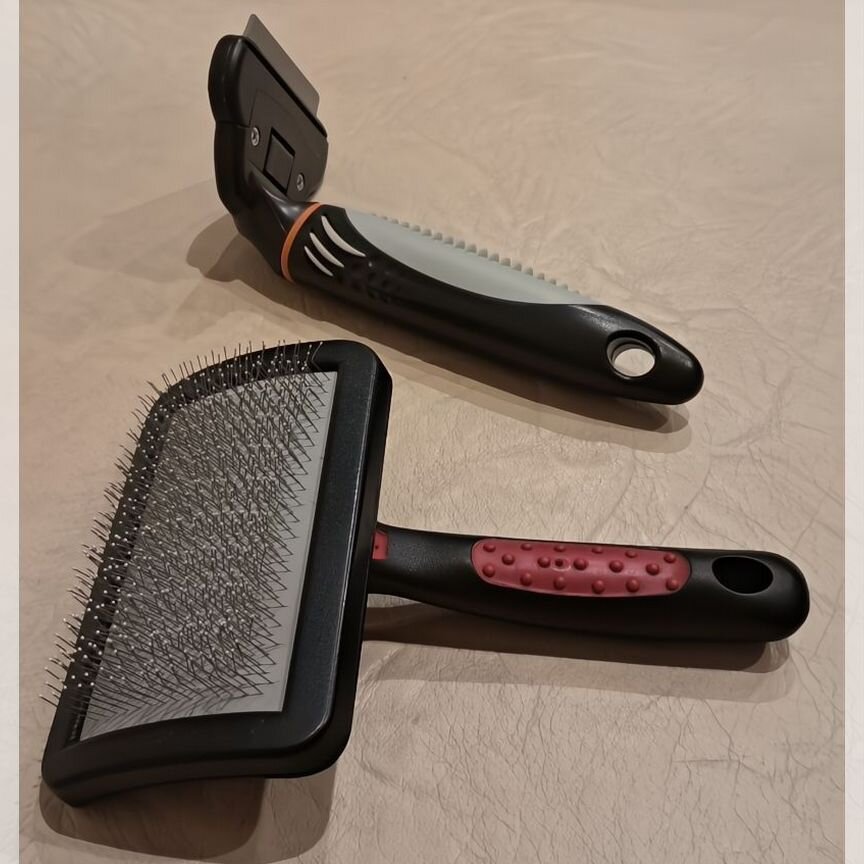 Пуходерка триммер часалка для собак и кошек