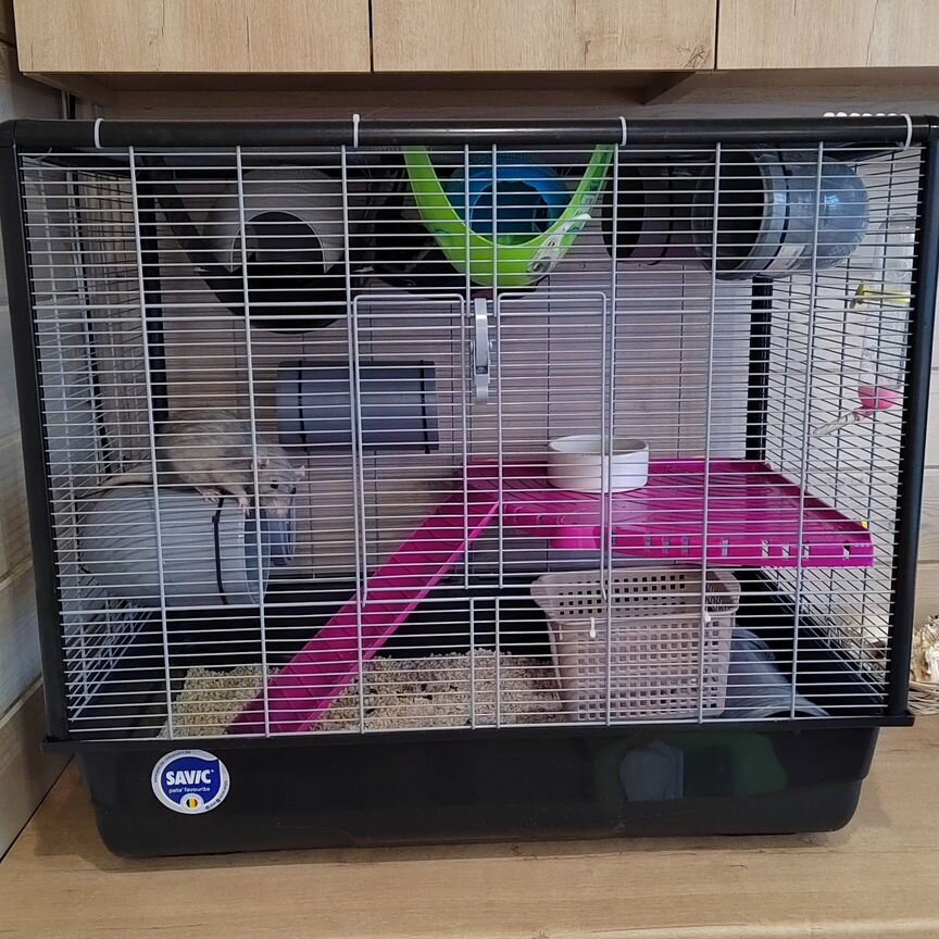 Клетка для грызунов Savic zeno 2, б/у