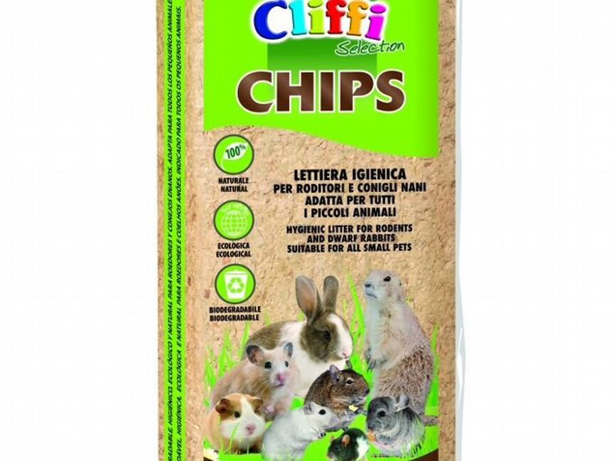 Cliffi (Италия) опилки: 100% органик