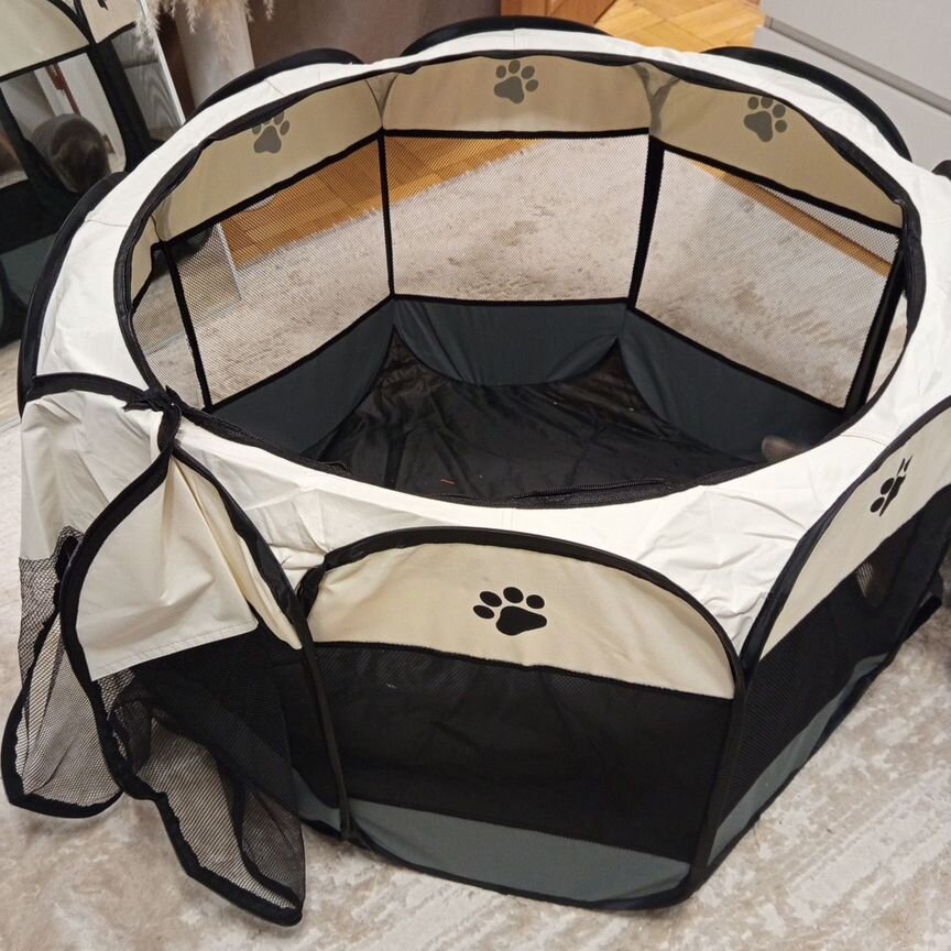 Складной манеж для животных