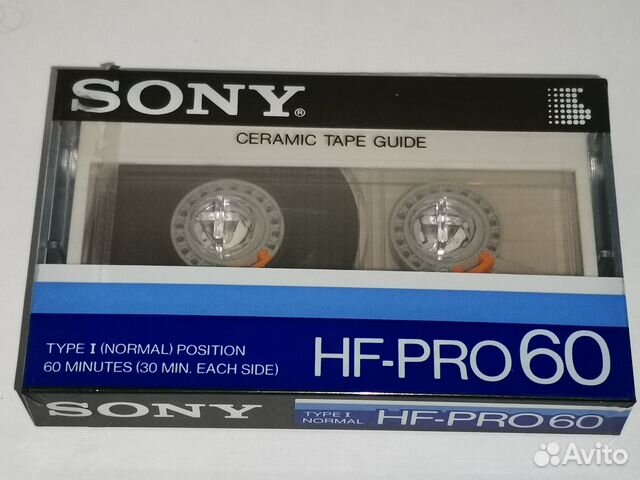 Аудиокассета Sony HF-Pro 60 JP market купить в Москве | Электроника | Авито