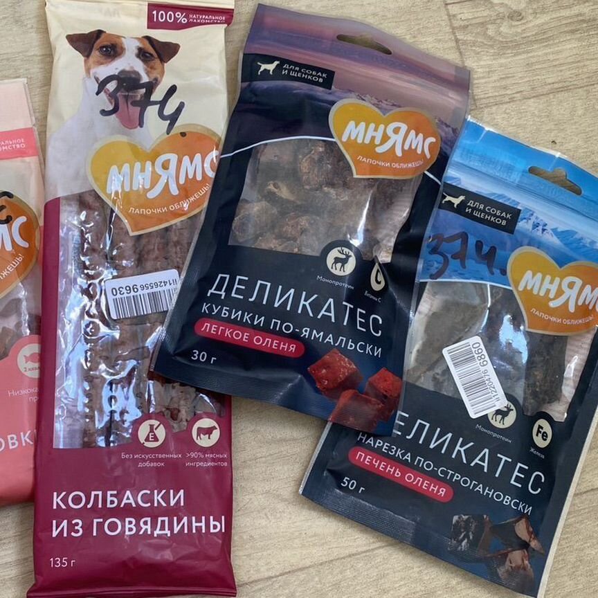 Лакомства для собак