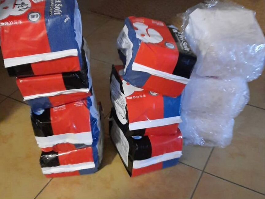 Подгузники для собак (женские, M)