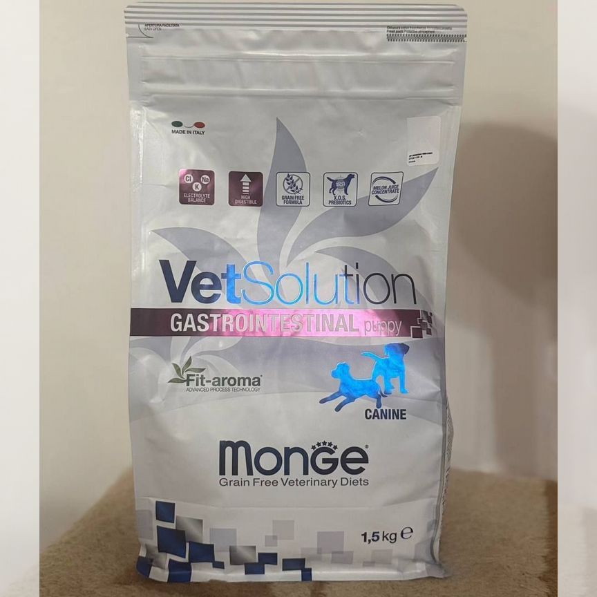 Monge VetSolution Dog Gastrointestinal 1,5 кг
