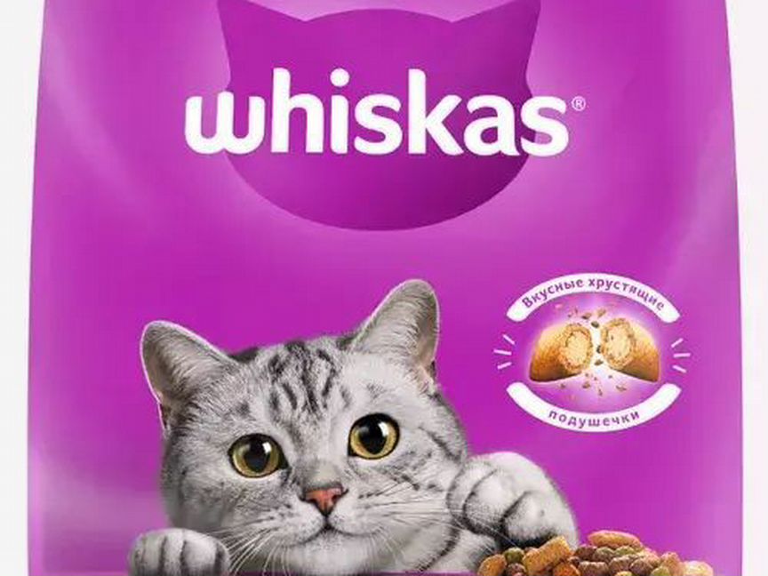Сухой корм для кошек whiskas 5 кг
