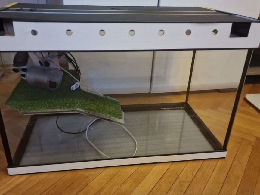 Акватеррариум 100л б/у