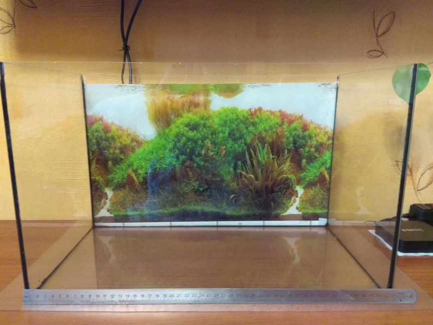 Аквариум с протечкой