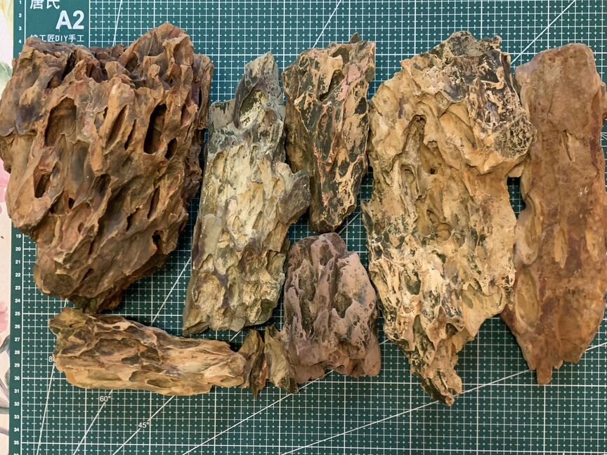 Камень песчаник, декор для аквариума