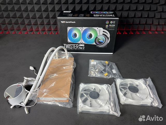 Водяное охлаждение DarkFlash DX240 V2 White купить в Москве ...
