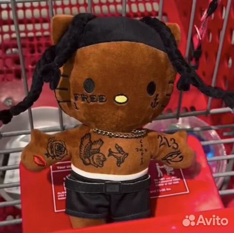 Игрушка Travis Scott Hello Kitty купить в Санкт-Петербурге по низкой ...