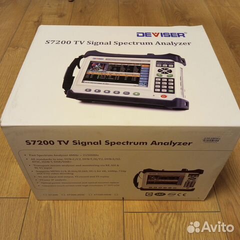 S7200 deviser анализатор телевизионных сигналов купить в Москве | Электроника | Авито