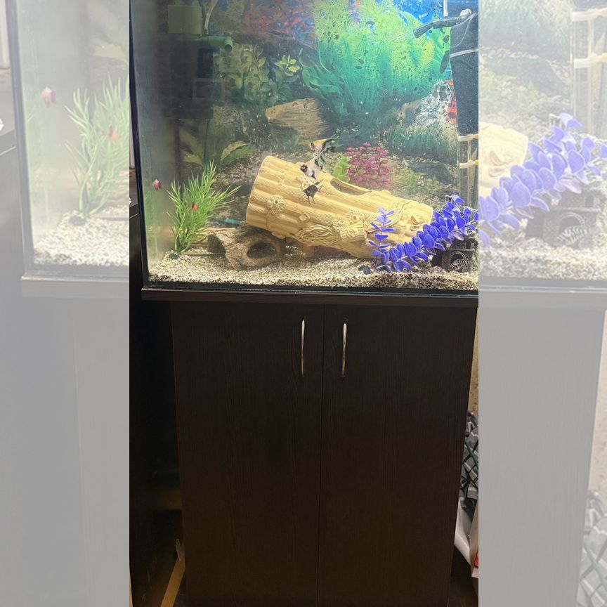 Аквариум с тумбой 65л