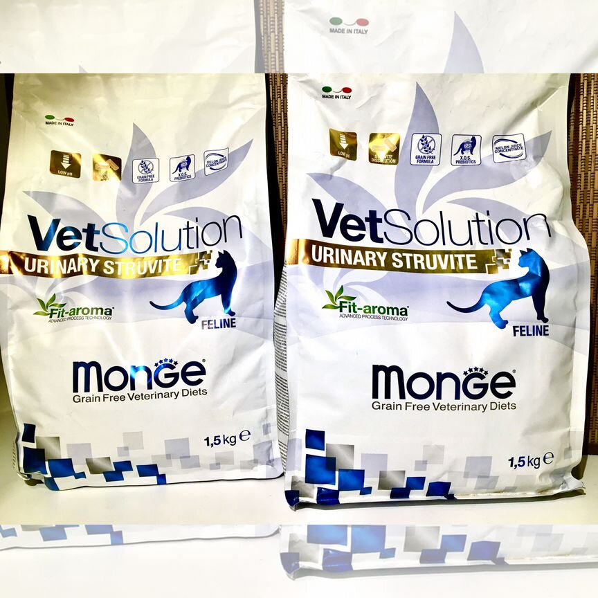 Корм для кошек сухой Monge Urinary Struvite. EU