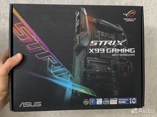 Asus ROG strix X99 gaming купить в Сочи | Электроника | Авито