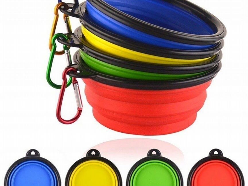 Складная миска для собак