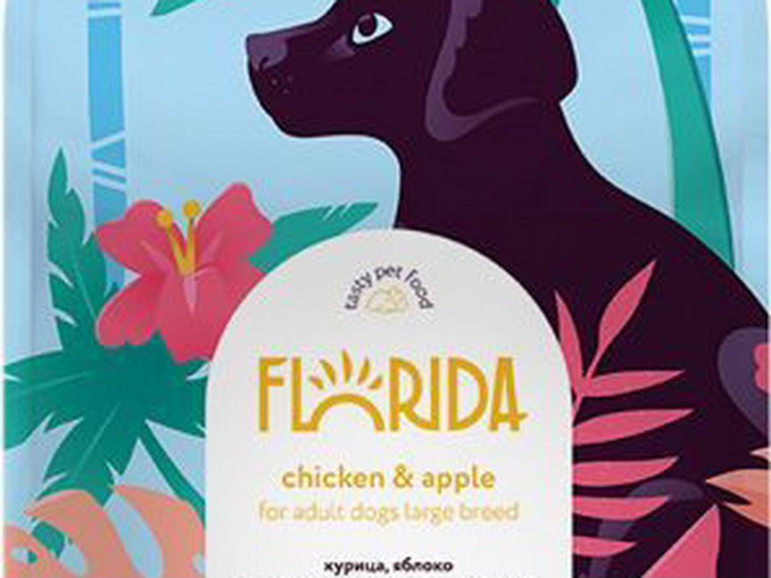 Сухой корм для собак крупных пород Florida