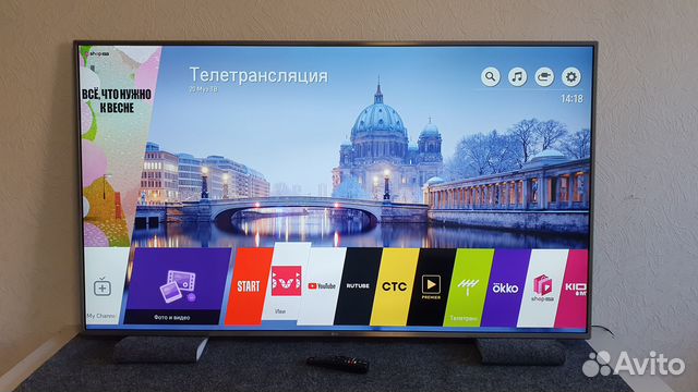 Телевизор 70 дюймов LG 70UK6710PLA купить в Москве | Электроника | Авито