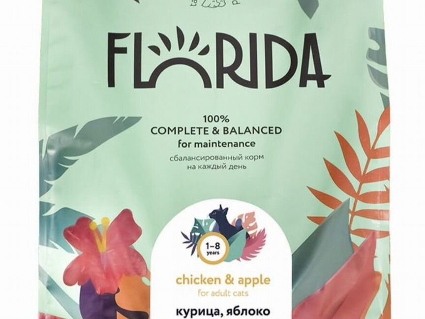 Флорида для кошек 12 кг