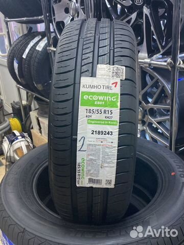 Kumho Ecowing ES01 KH27 185/55 R15 82H купить в Зеленограде | Авито