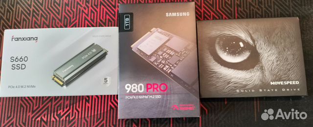Samsung 980PRO Fanxiang S660 movespeed TN7000 2TB купить в Алексеевке ...