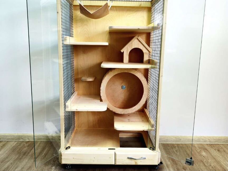 Витрина для шиншилл