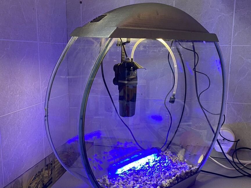 Продается аквариум необычной формы