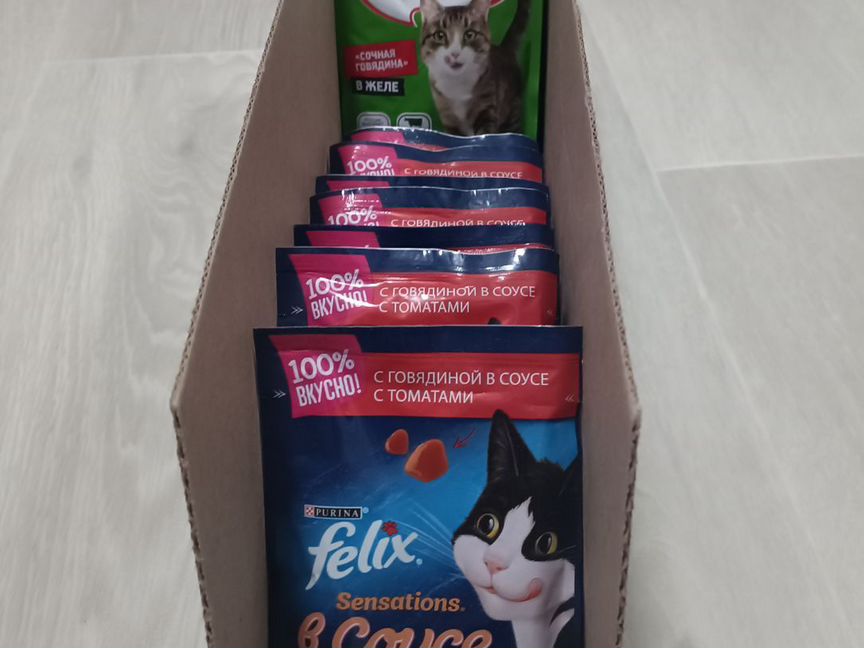 Влажный корм для кошек